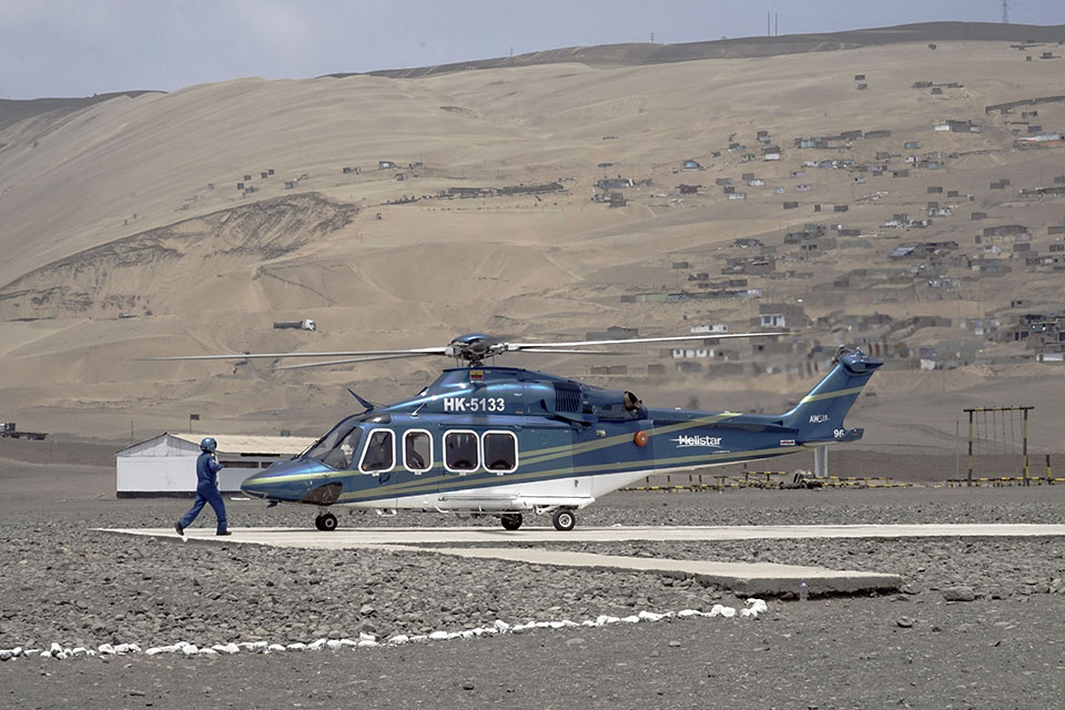 AW139: demo tour in Peru for civil and military missions at high ...