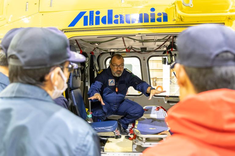 AW169 demo tour Japan SAR missions | Leonardo - Helicopters