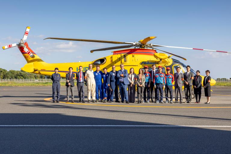 AW169 demo tour Japan SAR missions | Leonardo - Helicopters