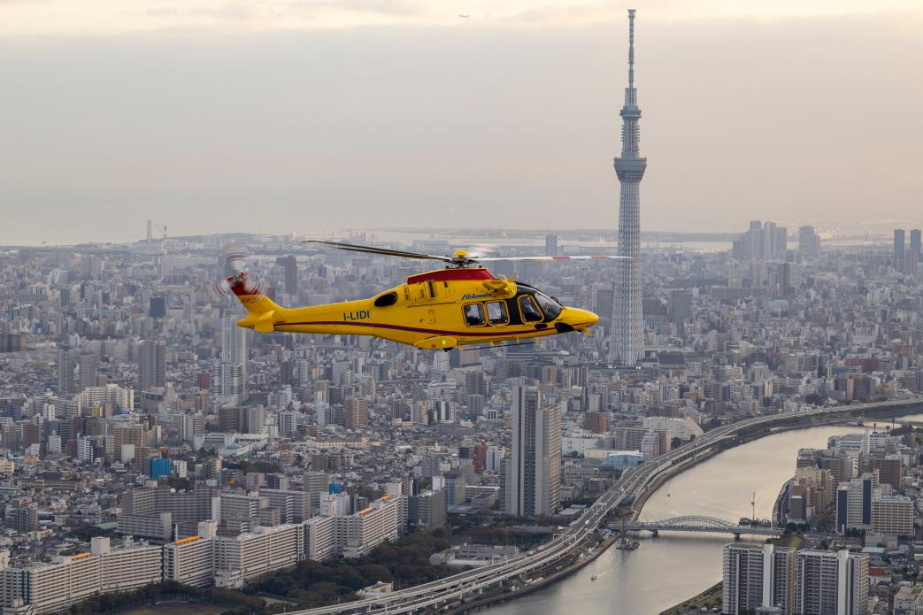 AW169 demo tour Japan SAR missions | Leonardo - Helicopters
