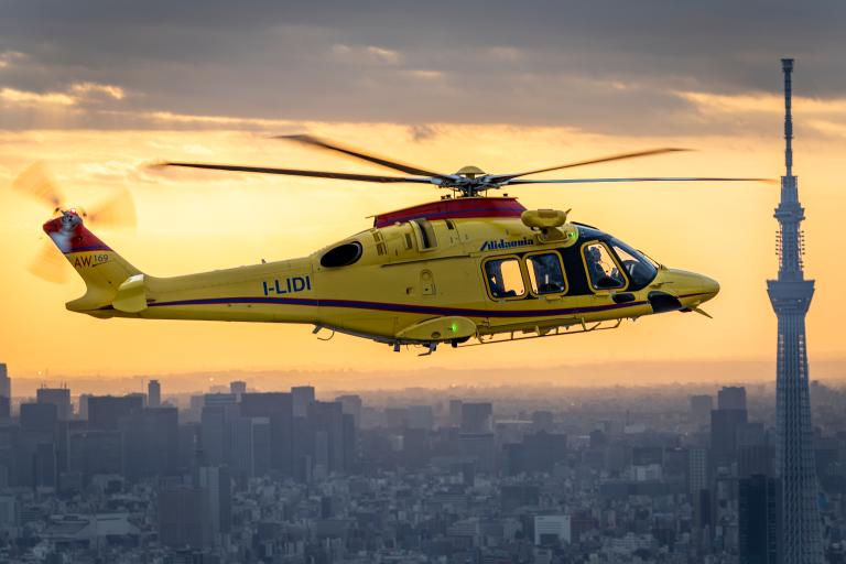 AW169 demo tour Japan SAR missions | Leonardo - Helicopters